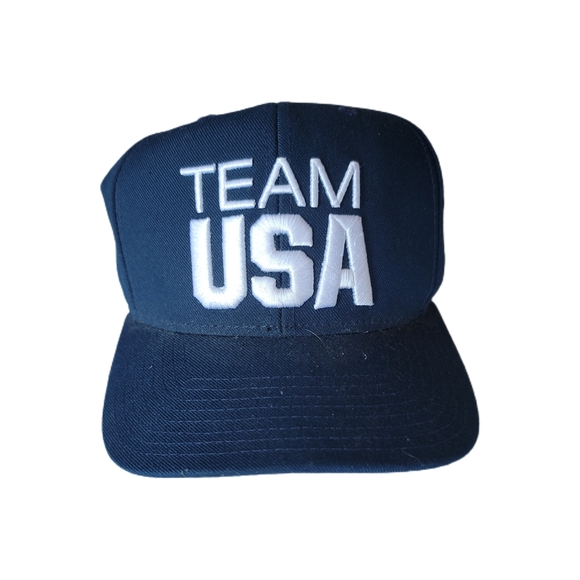 Team Apparel | Accessories | Team Apparel Team Usa Cap Blue Snapback Us Olympic Committee ...